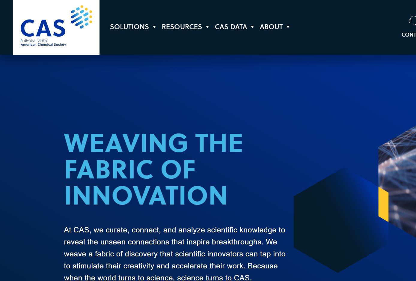 Chemical Abstracts Service (CAS) - ACS on Campus